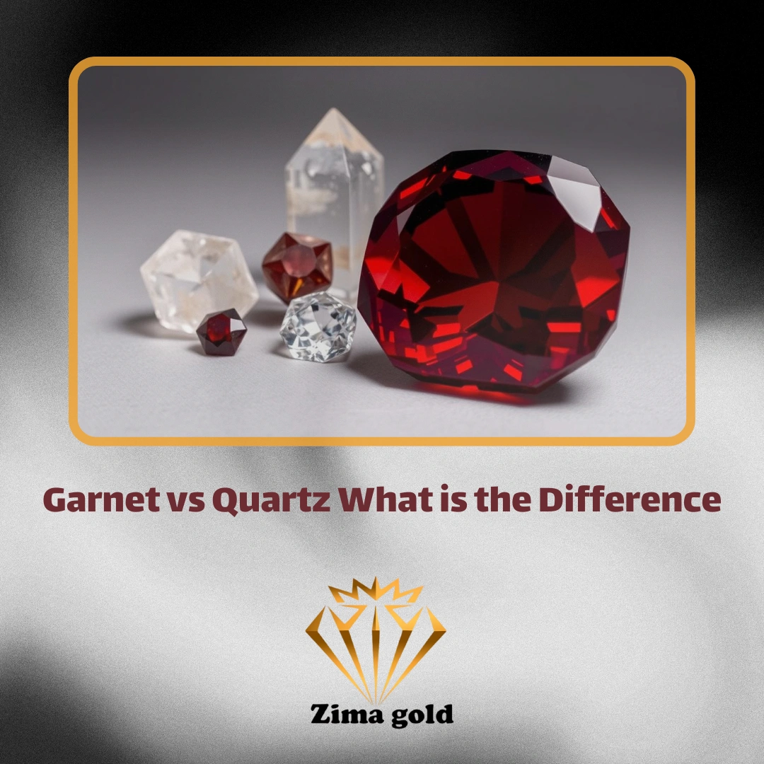 Garnet vs Quartz What is the Difference - زیماگلدگارنت